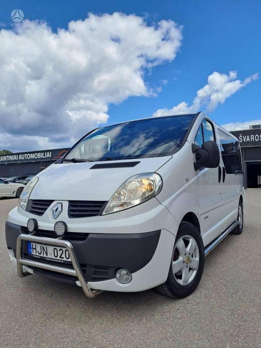 Balts Renault Trafic 2007 Viļņa, ar dzinēja tilpumu 2.00 L un nobraukumu 251 tūkst. km par 6950 €, foto 1 vietnē AUTOMOTO.COM.LV