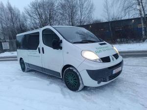 Balts Renault Trafic 2013 Panevēža, ar dzinēja tilpumu 2.00 L un nobraukumu 250 tūkst. km par 7700 €, foto  vietnē AUTOMOTO.COM.LV