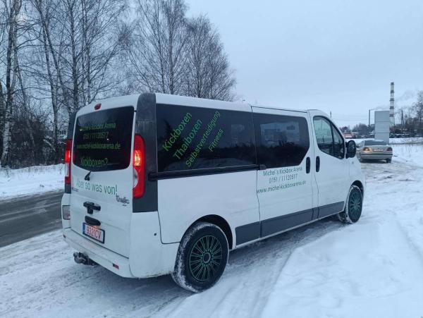 White Renault Trafic 2013 in Panevezys, with an engine capacity of 2.00 L and mileage of 250 thousand km for 7700 €, photo 6 on AUTOMOTO.COM.LV
