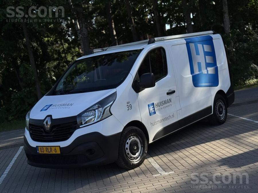 Balts Renault Trafic 2015 Jūrmala, ar dzinēja tilpumu 1.60 L un nobraukumu 315 tūkst. km par 6190 €, foto 4 vietnē AUTOMOTO.COM.LV
