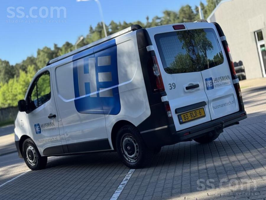 Balts Renault Trafic 2015 Jūrmala, ar dzinēja tilpumu 1.60 L un nobraukumu 315 tūkst. km par 6190 €, foto 5 vietnē AUTOMOTO.COM.LV