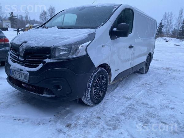 White Renault Trafic 2016 in Madona, with an engine capacity of 1.60 L and mileage of 288 thousand km for 8200 €, photo 1 on AUTOMOTO.COM.LV