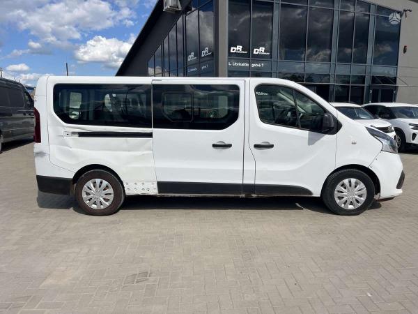 White Renault Trafic 2016 in Taurage, with an engine capacity of 1.60 L and mileage of 226 thousand km for 7200 €, photo 1 on AUTOMOTO.COM.LV
