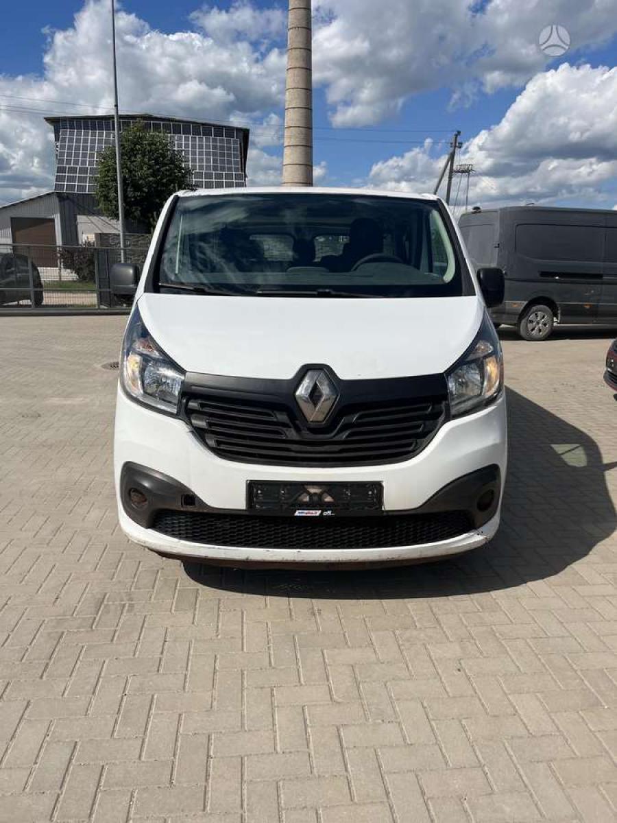 Balts Renault Trafic 2016 Tauragė, ar dzinēja tilpumu 1.60 L un nobraukumu 226 tūkst. km par 7200 €, foto 6 vietnē AUTOMOTO.COM.LV