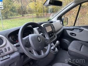 White Renault Trafic 2016 in Aluksne, with an engine capacity of 1.60 L and mileage of 0 thousand km for 8800 €, photo 17 on AUTOMOTO.COM.LV