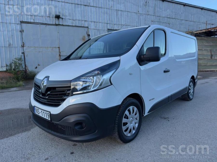 Balts Renault Trafic 2017 Tukums, ar dzinēja tilpumu 1.60 L un nobraukumu 298 tūkst. km par 7200 €, foto 1 vietnē AUTOMOTO.COM.LV