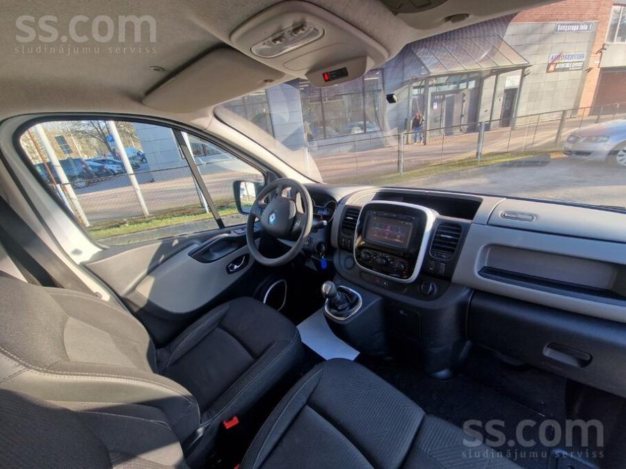 Balts Renault Trafic 2017 Rīga, ar dzinēja tilpumu 1.60 L un nobraukumu 292 tūkst. km par 7900 €, foto 10 vietnē AUTOMOTO.COM.LV