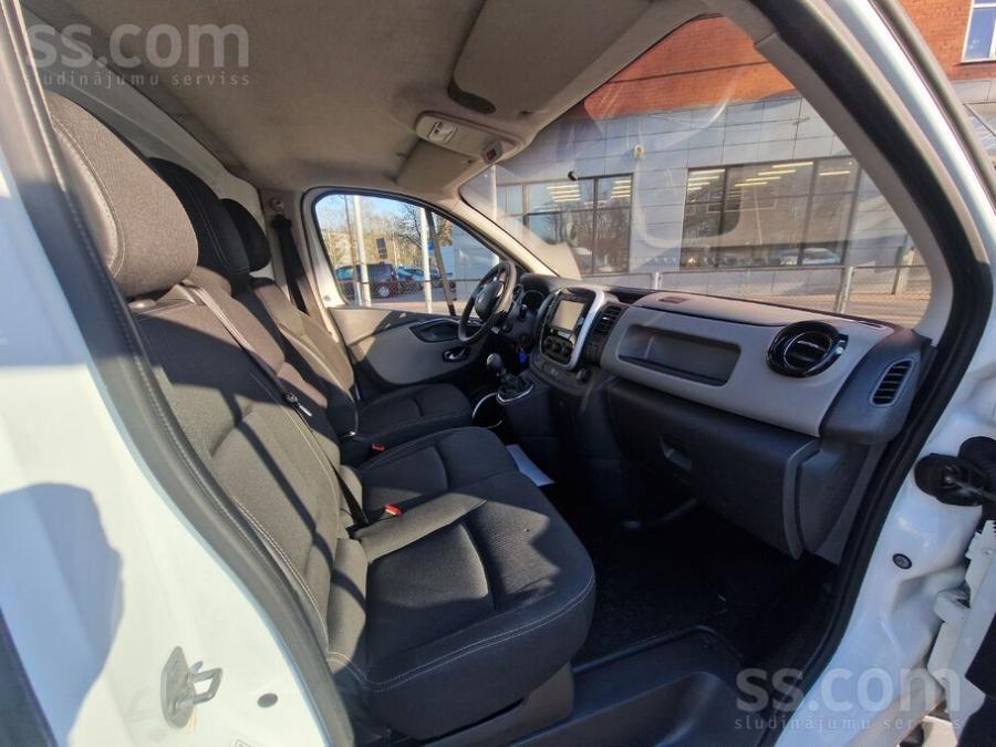 Balts Renault Trafic 2017 Rīga, ar dzinēja tilpumu 1.60 L un nobraukumu 292 tūkst. km par 7900 €, foto 12 vietnē AUTOMOTO.COM.LV