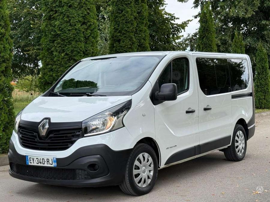Balts Renault Trafic 2018 Tauragė, ar dzinēja tilpumu 1.60 L un nobraukumu 300 tūkst. km par 6500 €, foto 1 vietnē AUTOMOTO.COM.LV