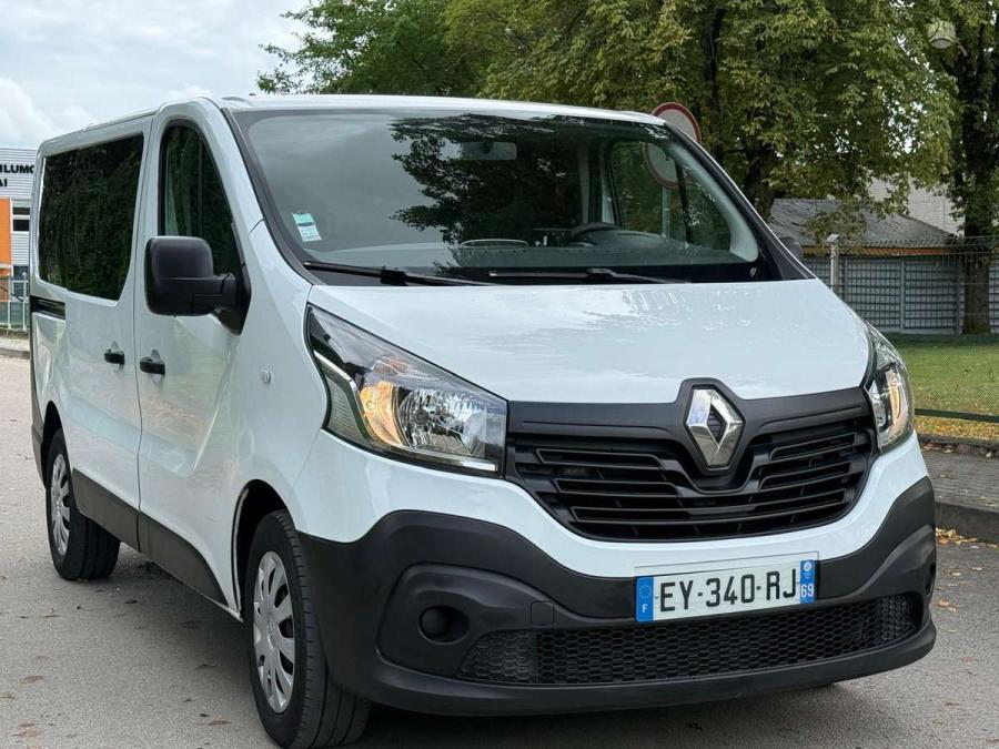 Balts Renault Trafic 2018 Tauragė, ar dzinēja tilpumu 1.60 L un nobraukumu 300 tūkst. km par 6500 €, foto 10 vietnē AUTOMOTO.COM.LV