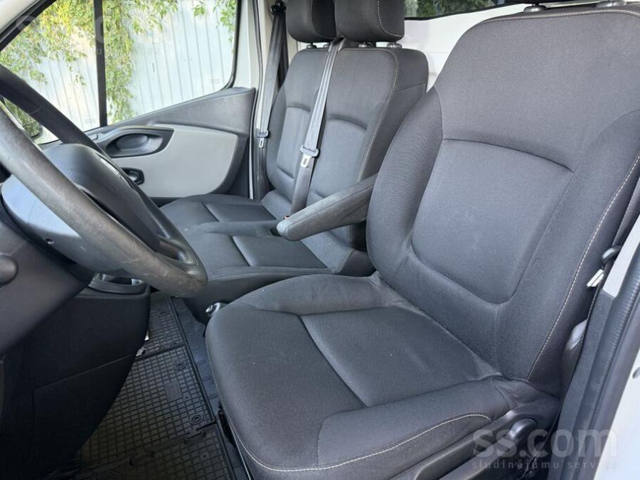 Белый Рено Трафик 2019 в Рига, объемом двигателя 1.60 л и пробегом 170 тыс. км за 13990 €, фото 18 на AUTOMOTO.COM.LV