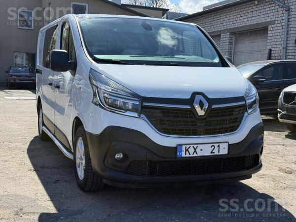 White Renault Trafic 2020 in Riga, with an engine capacity of 2.00 L and mileage of 0 thousand km for 19500 €, photo 1 on AUTOMOTO.COM.LV