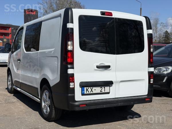 White Renault Trafic 2020 in Riga, with an engine capacity of 2.00 L and mileage of 0 thousand km for 19500 €, photo 4 on AUTOMOTO.COM.LV