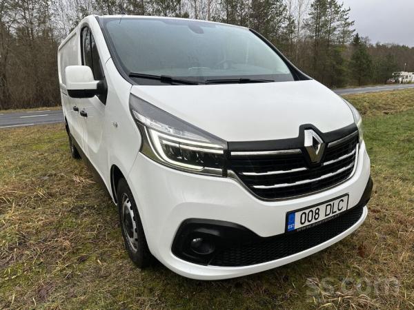White Renault Trafic 2021 in Tallinn, with an engine capacity of 2.00 L and mileage of 64 thousand km for 18888 €, photo 4 on AUTOMOTO.COM.LV