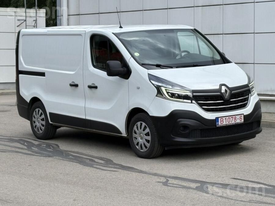White Renault Trafic 2021 in Riga, with an engine capacity of 2.00 L and mileage of 0 thousand km for 10900 €, photo 1 on AUTOMOTO.COM.LV