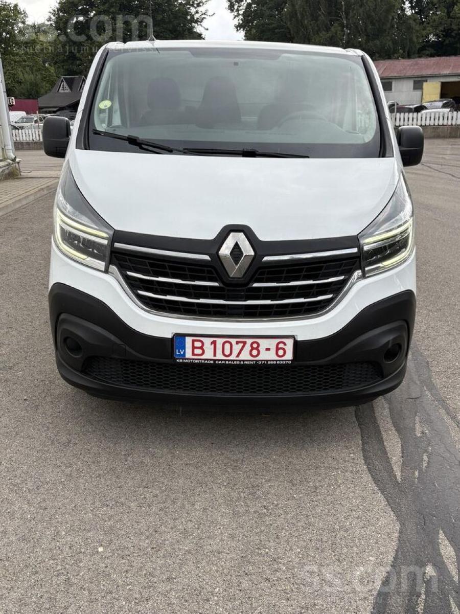 White Renault Trafic 2021 in Riga, with an engine capacity of 2.00 L and mileage of 0 thousand km for 10900 €, photo 3 on AUTOMOTO.COM.LV