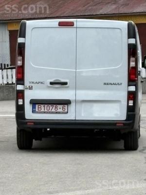 White Renault Trafic 2021 in Riga, with an engine capacity of 2.00 L and mileage of 0 thousand km for 10900 €, photo 6 on AUTOMOTO.COM.LV