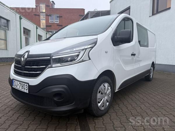 White Renault Trafic 2021 in Riga, with an engine capacity of 2.00 L and mileage of 0 thousand km for 13500 €, photo 1 on AUTOMOTO.COM.LV