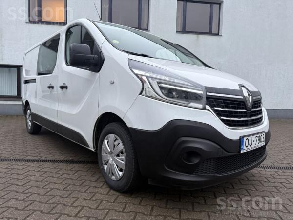 White Renault Trafic 2021 in Riga, with an engine capacity of 2.00 L and mileage of 0 thousand km for 13500 €, photo 3 on AUTOMOTO.COM.LV