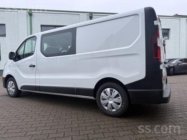 White Renault Trafic 2021 in Riga, with an engine capacity of 2.00 L and mileage of 0 thousand km for 13500 €, photo 8 on AUTOMOTO.COM.LV
