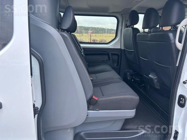 White Renault Trafic 2021 in Riga, with an engine capacity of 2.00 L and mileage of 0 thousand km for 13500 €, photo 9 on AUTOMOTO.COM.LV