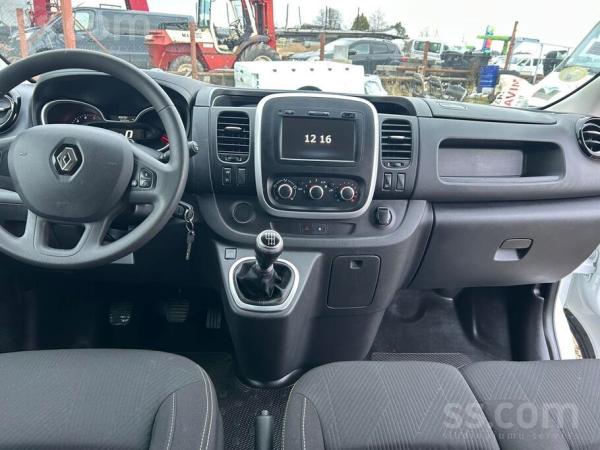 White Renault Trafic 2021 in Riga, with an engine capacity of 2.00 L and mileage of 0 thousand km for 13500 €, photo 10 on AUTOMOTO.COM.LV