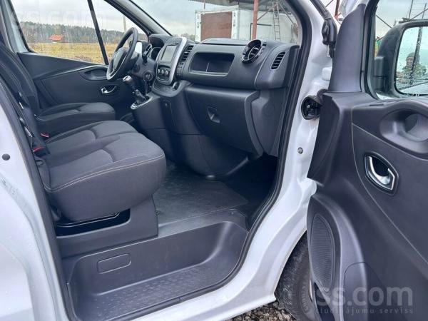 White Renault Trafic 2021 in Riga, with an engine capacity of 2.00 L and mileage of 0 thousand km for 13500 €, photo 11 on AUTOMOTO.COM.LV