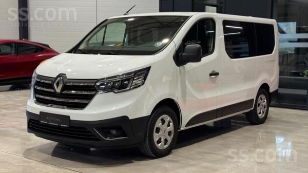 White Renault Trafic 2023 in Riga, with an engine capacity of 2.00 L and mileage of 68 thousand km for 24990 €, photo 6 on AUTOMOTO.COM.LV