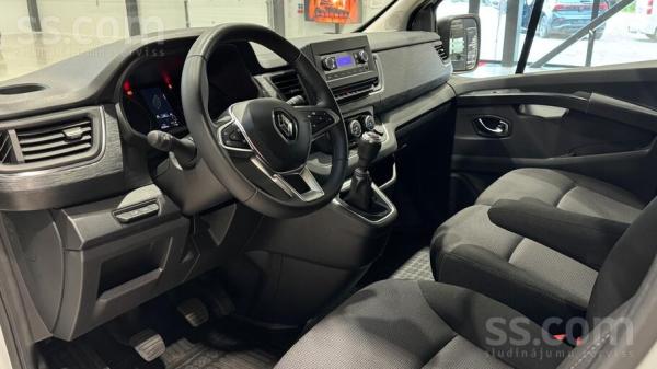 White Renault Trafic 2023 in Riga, with an engine capacity of 2.00 L and mileage of 68 thousand km for 24990 €, photo 10 on AUTOMOTO.COM.LV