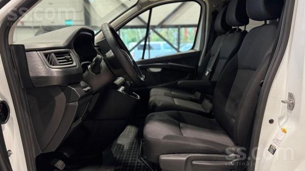 White Renault Trafic 2023 in Riga, with an engine capacity of 2.00 L and mileage of 68 thousand km for 24990 €, photo 11 on AUTOMOTO.COM.LV
