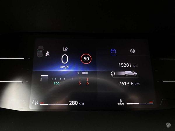 Balts Renault Trafic 2025 Viļņa, ar dzinēja tilpumu 2.00 L un nobraukumu 15 tūkst. km par 33500 €, foto 9 vietnē AUTOMOTO.COM.LV