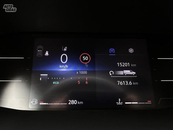 Balts Renault Trafic 2025 Avižieniai, ar dzinēja tilpumu 2.00 L un nobraukumu 15 tūkst. km par 33500 €, foto 9 vietnē AUTOMOTO.COM.LV