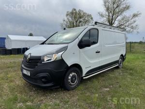 White Renault Trafic 2017 in Cesis, with an engine capacity of 1.60 L and mileage of 302 thousand km for 8900 €, photo  on AUTOMOTO.COM.LV