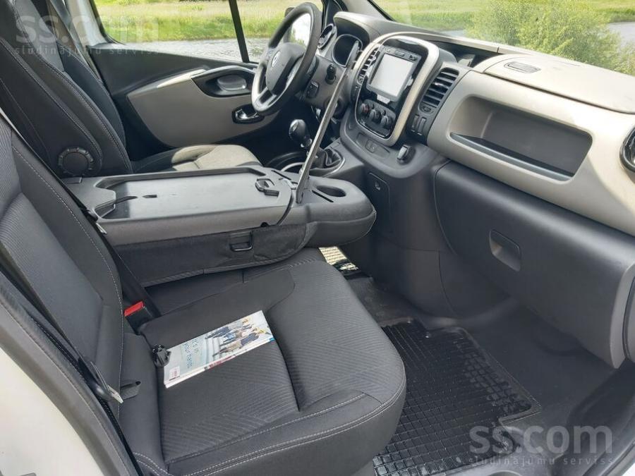 Balts Renault Trafic 2018 Rīga, ar dzinēja tilpumu 1.60 L un nobraukumu 253 tūkst. km par 8600 €, foto 31 vietnē AUTOMOTO.COM.LV