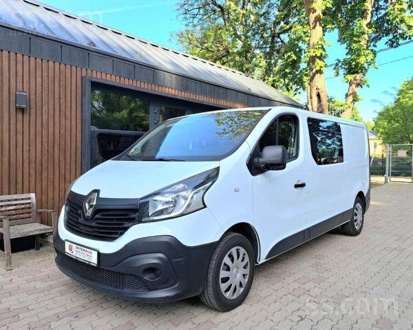 White Renault Trafic 2019 in Riga, with an engine capacity of 1.60 L and mileage of 0 thousand km for 14950 €, photo 3 on AUTOMOTO.COM.LV