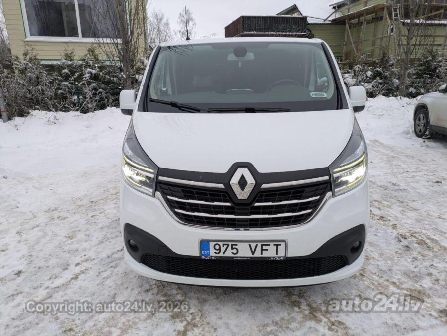 White Renault Trafic 2021 in Tallinn, with an engine capacity of 2.00 L and mileage of 144 thousand km for 25990 €, photo 2 on AUTOMOTO.COM.LV