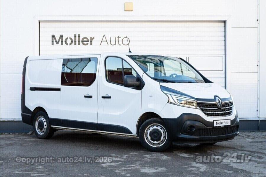 White Renault Trafic 2021 in Riga, with an engine capacity of 2.00 L and mileage of 27 thousand km for 16909 €, photo 3 on AUTOMOTO.COM.LV