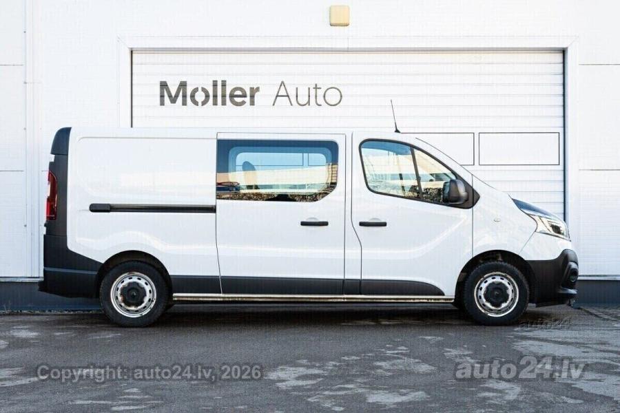 White Renault Trafic 2021 in Riga, with an engine capacity of 2.00 L and mileage of 27 thousand km for 16909 €, photo 6 on AUTOMOTO.COM.LV