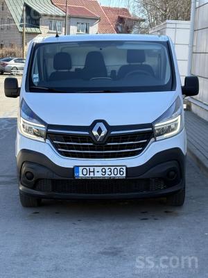 White Renault Trafic 2021 in Riga, with an engine capacity of 2.00 L and mileage of 0 thousand km for 12300 €, photo 3 on AUTOMOTO.COM.LV