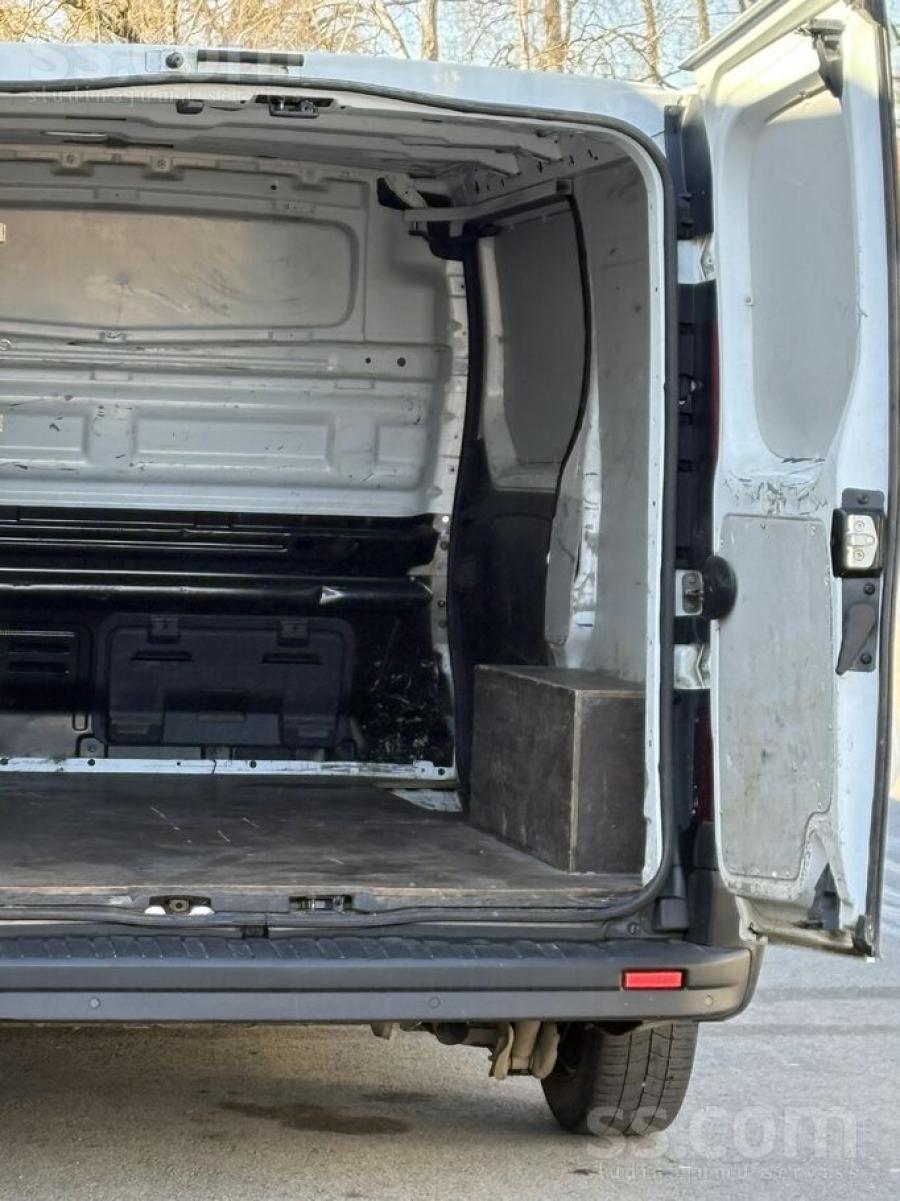 White Renault Trafic 2021 in Riga, with an engine capacity of 2.00 L and mileage of 0 thousand km for 12300 €, photo 19 on AUTOMOTO.COM.LV
