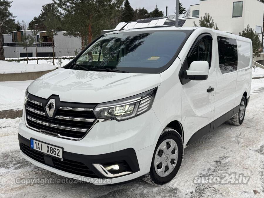 Balts Renault Trafic 2023 Tallina, ar dzinēja tilpumu 2.00 L un nobraukumu 79 tūkst. km par 26900 €, foto 1 vietnē AUTOMOTO.COM.LV