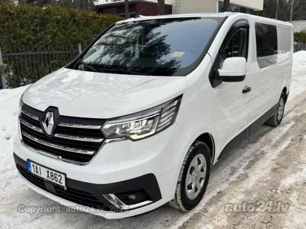 White Renault Trafic 2023 in Tallinn, with an engine capacity of 2.00 L and mileage of 79 thousand km for 26900 €, photo 2 on AUTOMOTO.COM.LV
