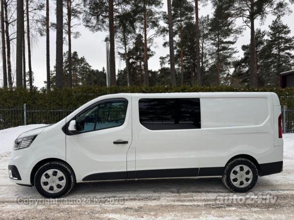 White Renault Trafic 2023 in Tallinn, with an engine capacity of 2.00 L and mileage of 79 thousand km for 26900 €, photo 3 on AUTOMOTO.COM.LV