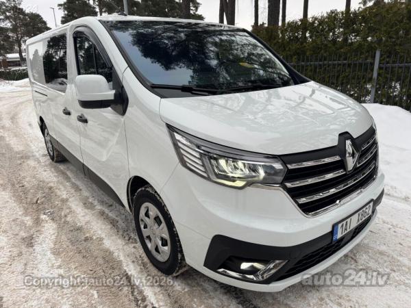 White Renault Trafic 2023 in Tallinn, with an engine capacity of 2.00 L and mileage of 79 thousand km for 26900 €, photo 7 on AUTOMOTO.COM.LV