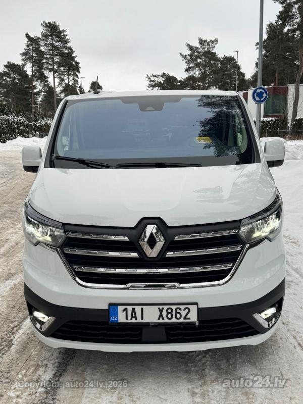 White Renault Trafic 2023 in Tallinn, with an engine capacity of 2.00 L and mileage of 79 thousand km for 26900 €, photo 8 on AUTOMOTO.COM.LV