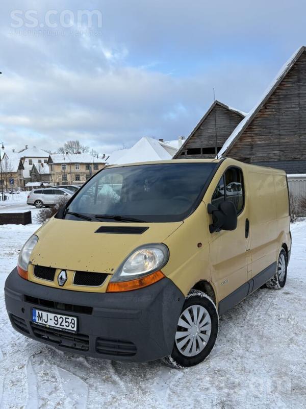 Dzeltens Renault Trafic 2003 Kuldīga, ar dzinēja tilpumu 1.90 L un nobraukumu 0 tūkst. km par 2450 €, foto 7 vietnē AUTOMOTO.COM.LV