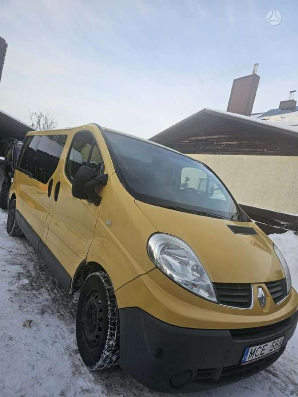 Dzeltens Renault Trafic 2007 Klaipėda, ar dzinēja tilpumu 2.50 L un nobraukumu 334 tūkst. km par 5000 €, foto 1 vietnē AUTOMOTO.COM.LV