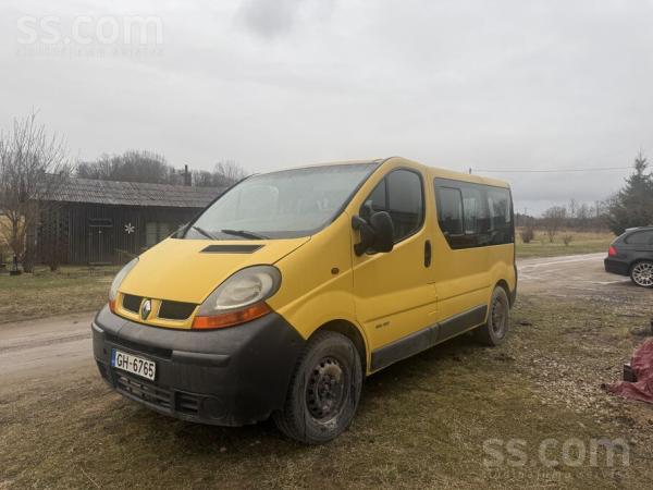 Dzeltens Renault Trafic 2002 Rīga, ar dzinēja tilpumu 1.90 L un nobraukumu 400 tūkst. km par 2200 €, foto 1 vietnē AUTOMOTO.COM.LV