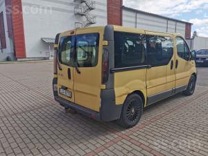 Yellow Renault Trafic 2003 in Jekabpils, with an engine capacity of 1.90 L and mileage of 271 thousand km for 2500 €, photo 11 on AUTOMOTO.COM.LV