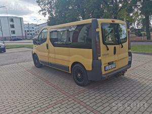 Yellow Renault Trafic 2003 in Jekabpils, with an engine capacity of 1.90 L and mileage of 271 thousand km for 2500 €, photo 12 on AUTOMOTO.COM.LV